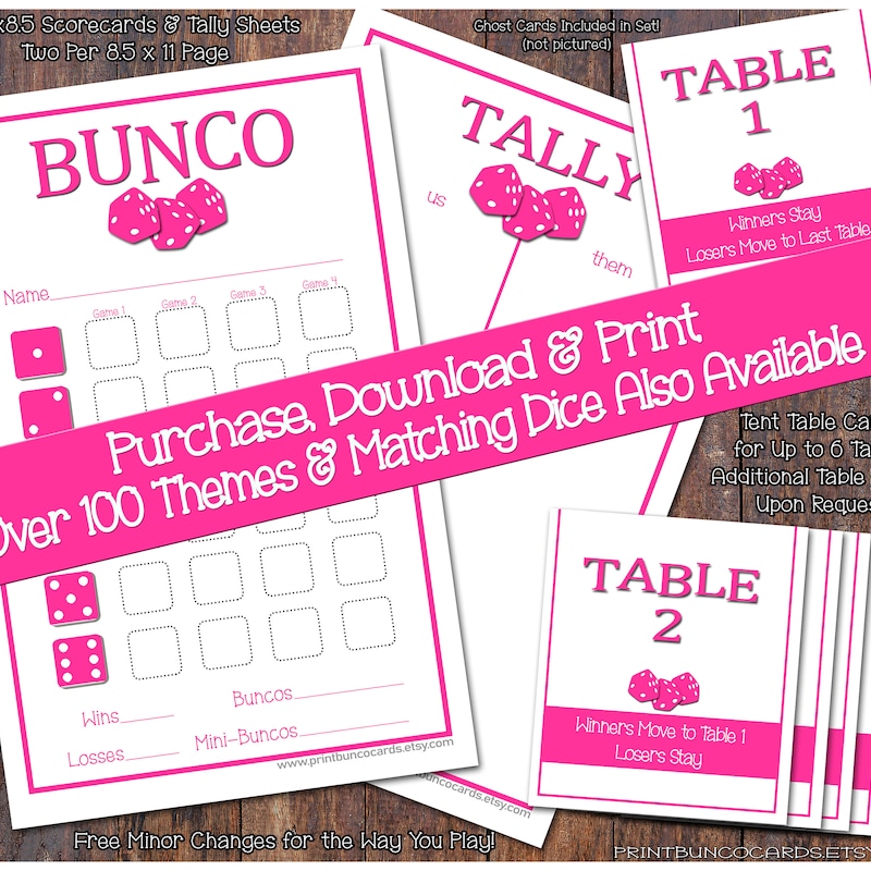 Bunco - Etsy