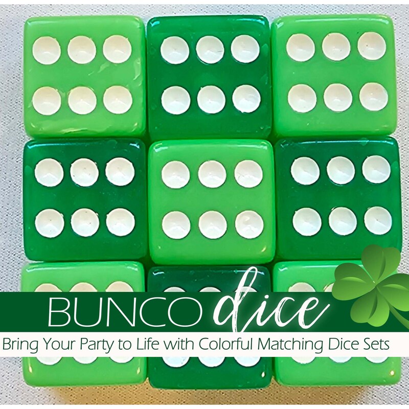 Bunco Dice - Etsy