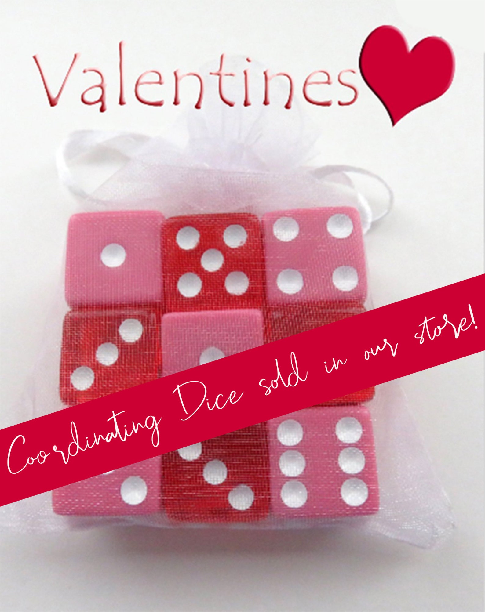 For the Love of Bunco Cards Printable Set Valentines Hearts Bunko ...