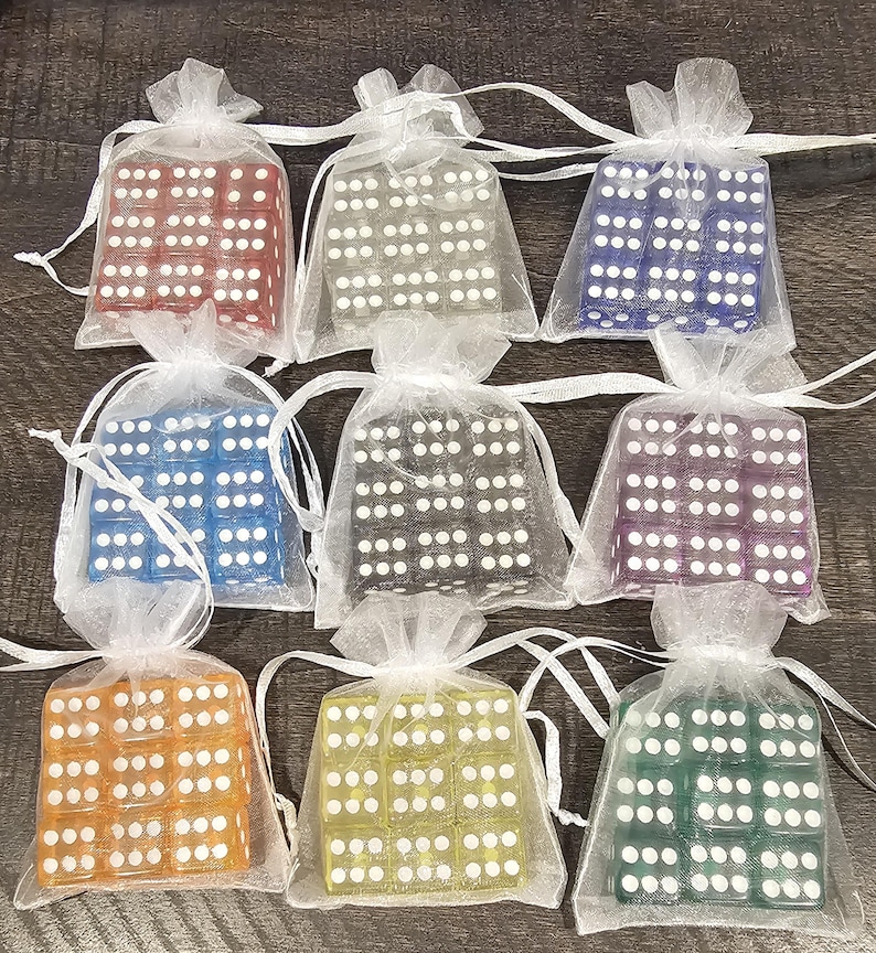 Custom Bunco Dice Set: Choose Your Colors, Bag of 9 (16mm) - Etsy