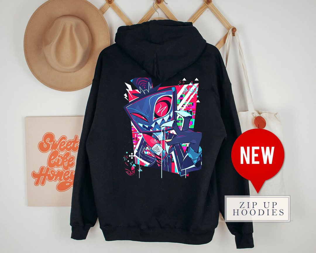 VOX Graphic Hazbin Hotel T-shirt Design on the Back, Hazbin Hotel VOX ...