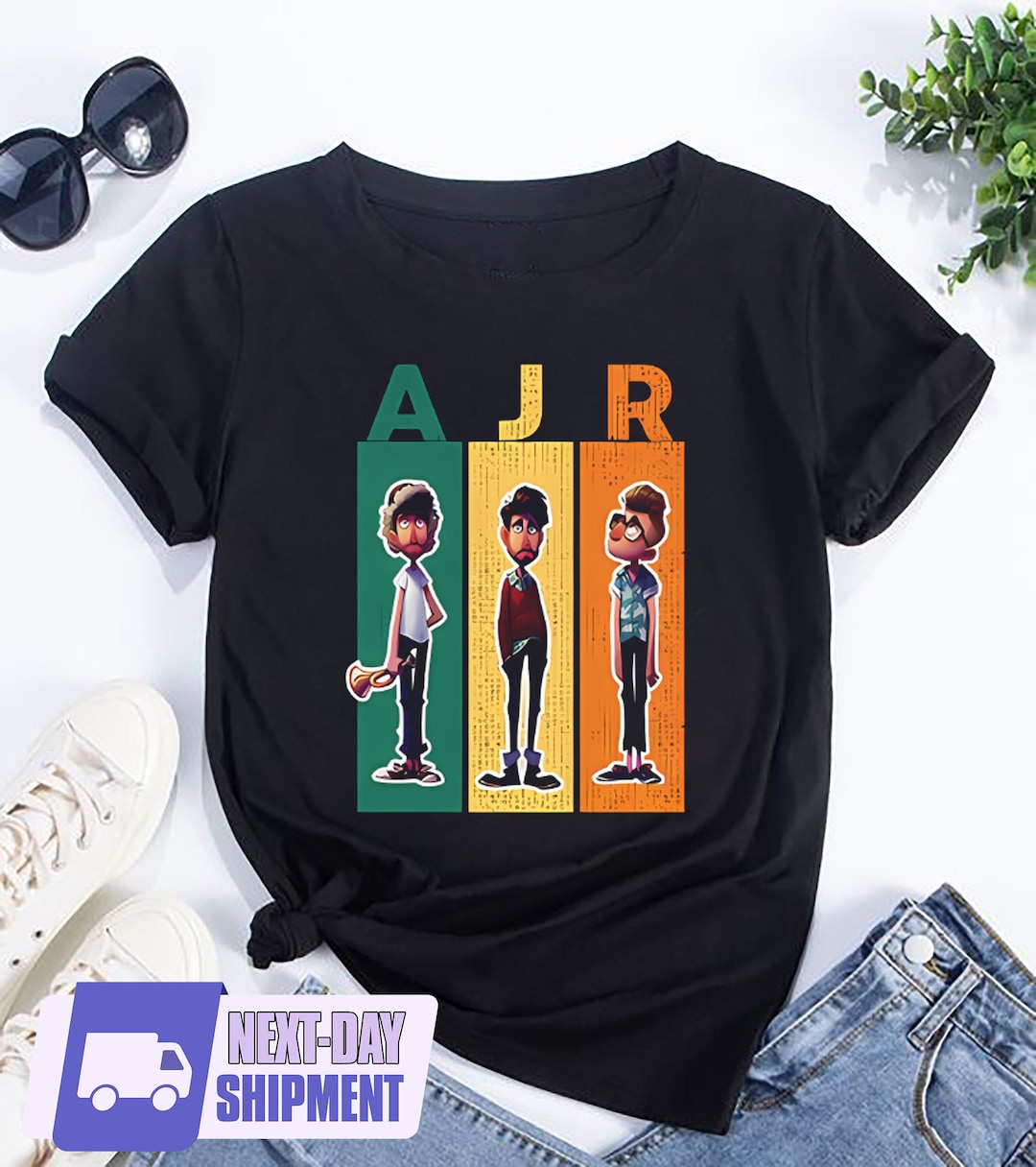 Graphic Ajr Brothers Band Shirt, AJR the Maybe Man Tour 2024 Shirt, AJR ...