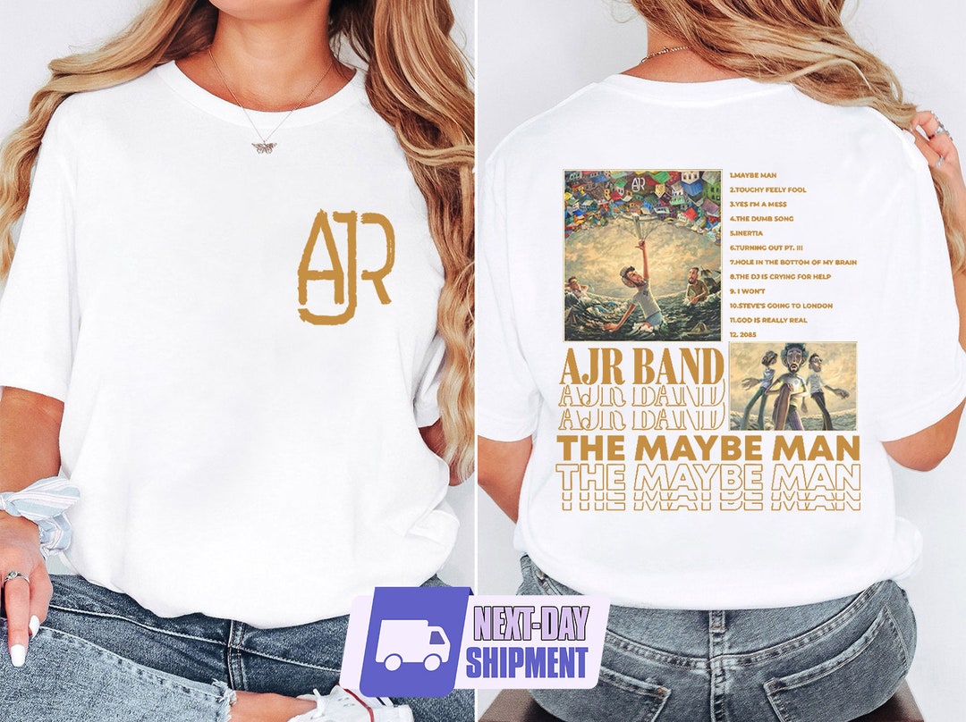 The Maybe Man 2side Tour 2024, AJR Album 2024 Shirt, Ajr Band Fan Shirt ...