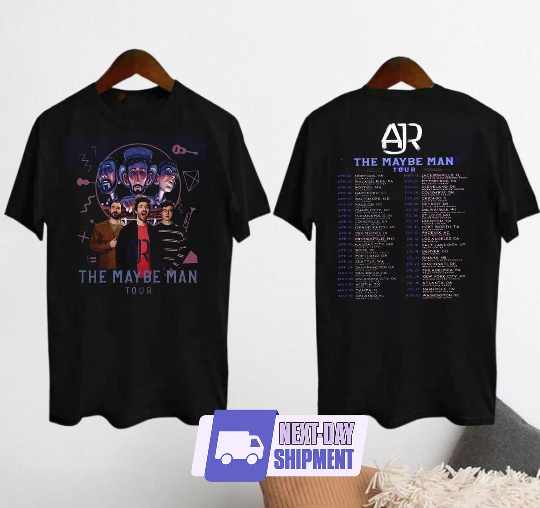 Graphic Ajr the Maybe Man Tour 2024 Shirt, AJR Band Shirt, the Click ...