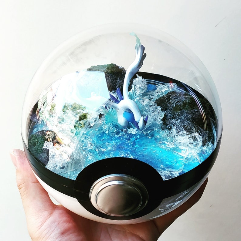 LUGIA SPECIAL EDITION 6.3inch Pokeball Diorama | Etsy