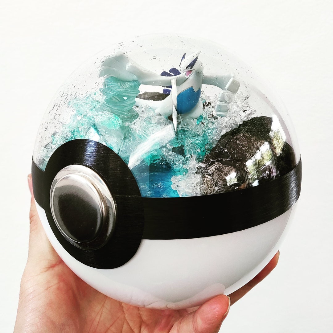 LUGIA SPECIAL EDITION 6.3inch Pokeball Diorama Terrarium - Etsy Australia