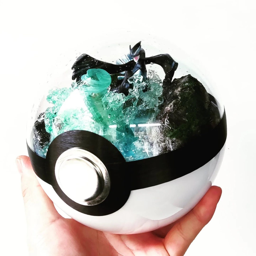 Shadow LUGIA SPECIAL EDITION 6.3inch Pokeball Diorama Terrarium - Etsy