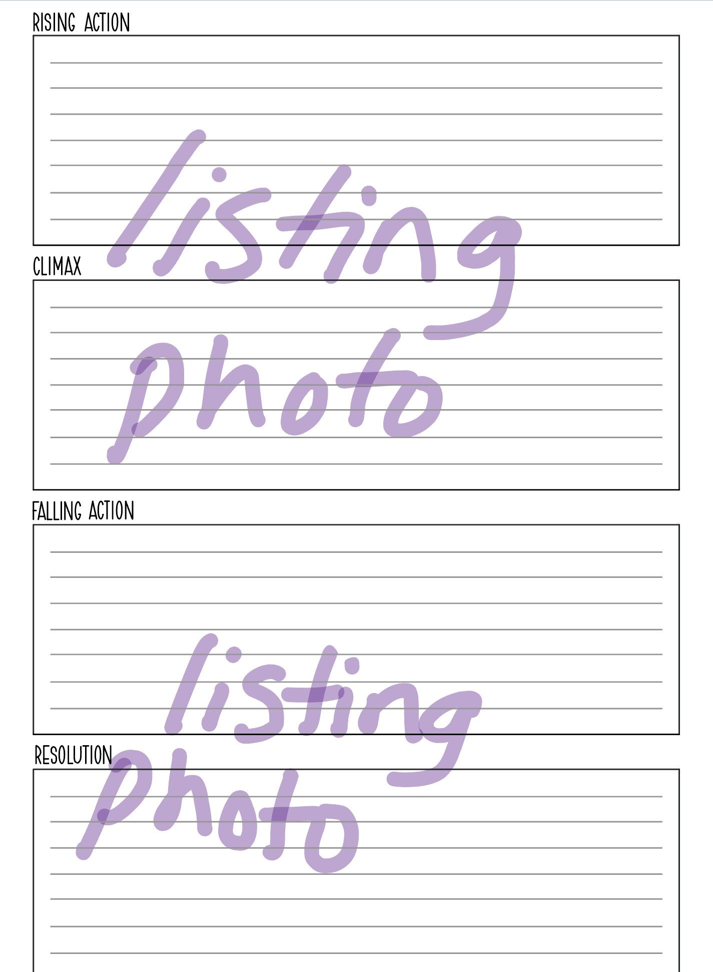 Create Your Own Story Worksheet 4th-7th Grade - Etsy