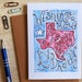 Texas-sized Birthday Greeting Card - Etsy