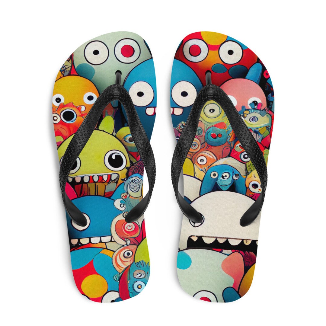 Step Into Summer in Style With Monster Pile Flip-flops, Monster Lover ...