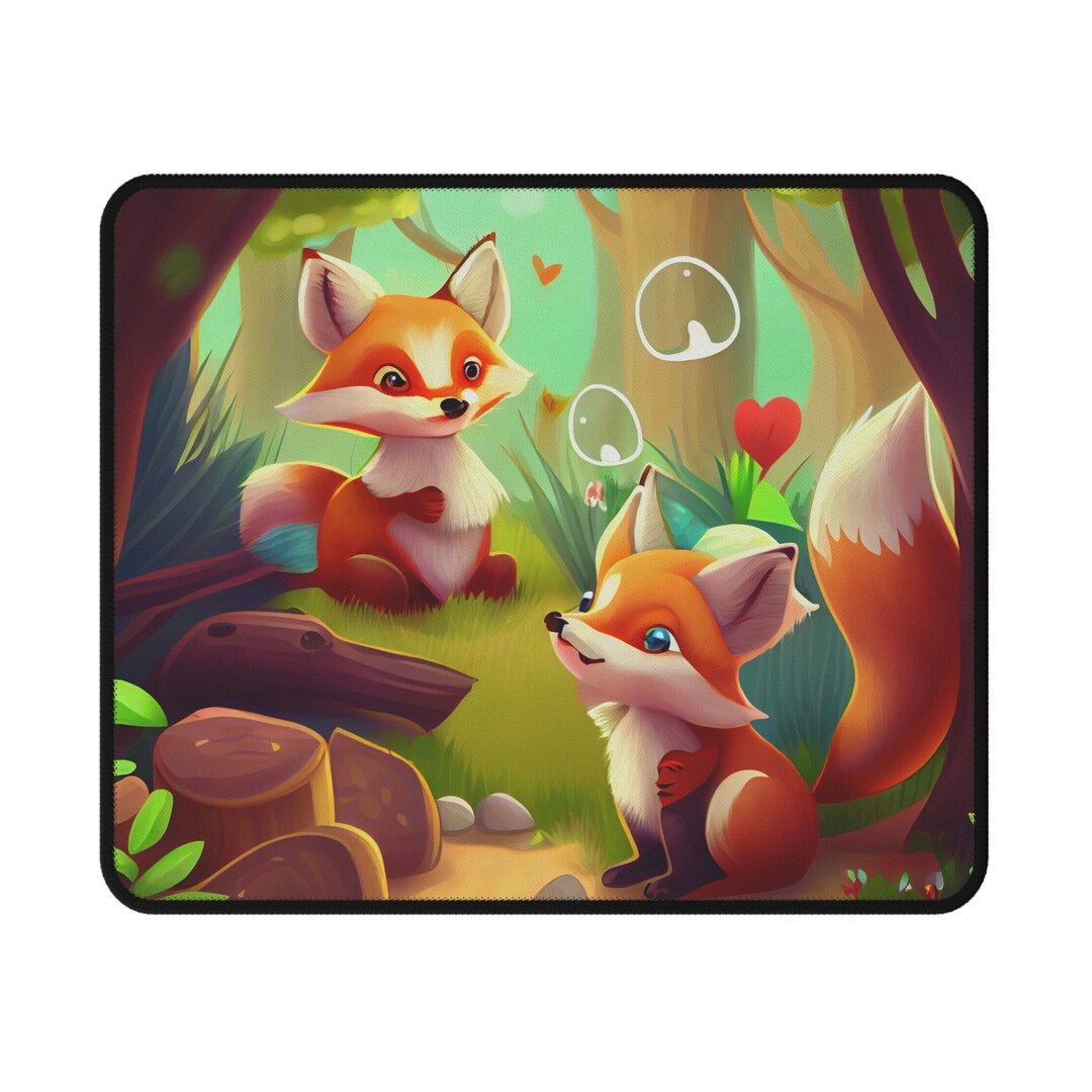 Add a Touch of Fun to Your Desk With Our Cute Fox Mouse Pad, Furry ...