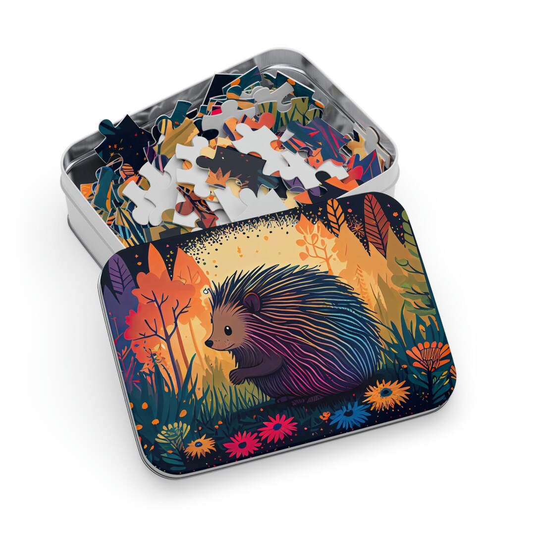 Explore the Magical Forest With Porcupine Jigsaw Puzzle Jigsaw Puzzle ...