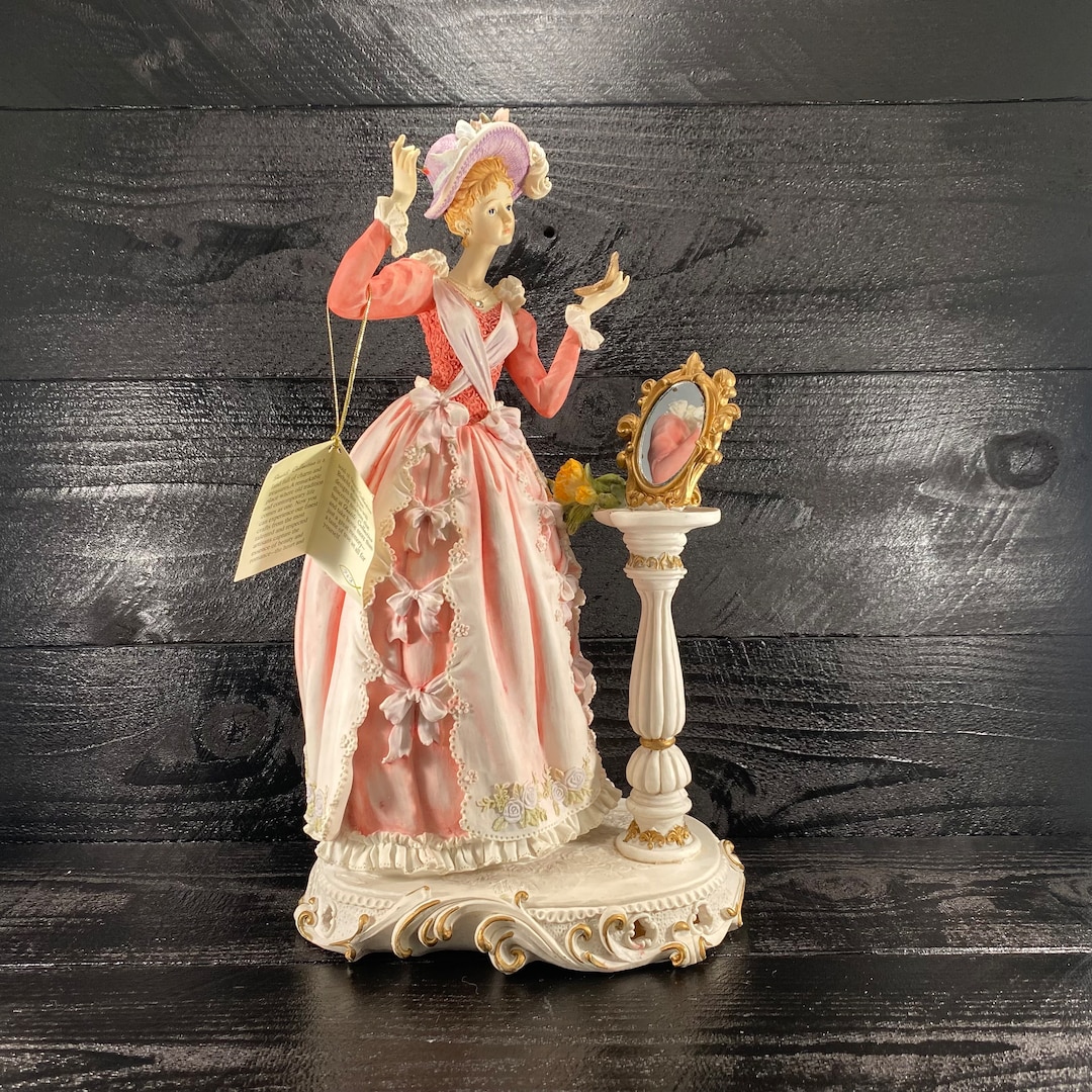 Gentili Collection Victorian Woman Fine Art Figurine - Home Furnishings ...