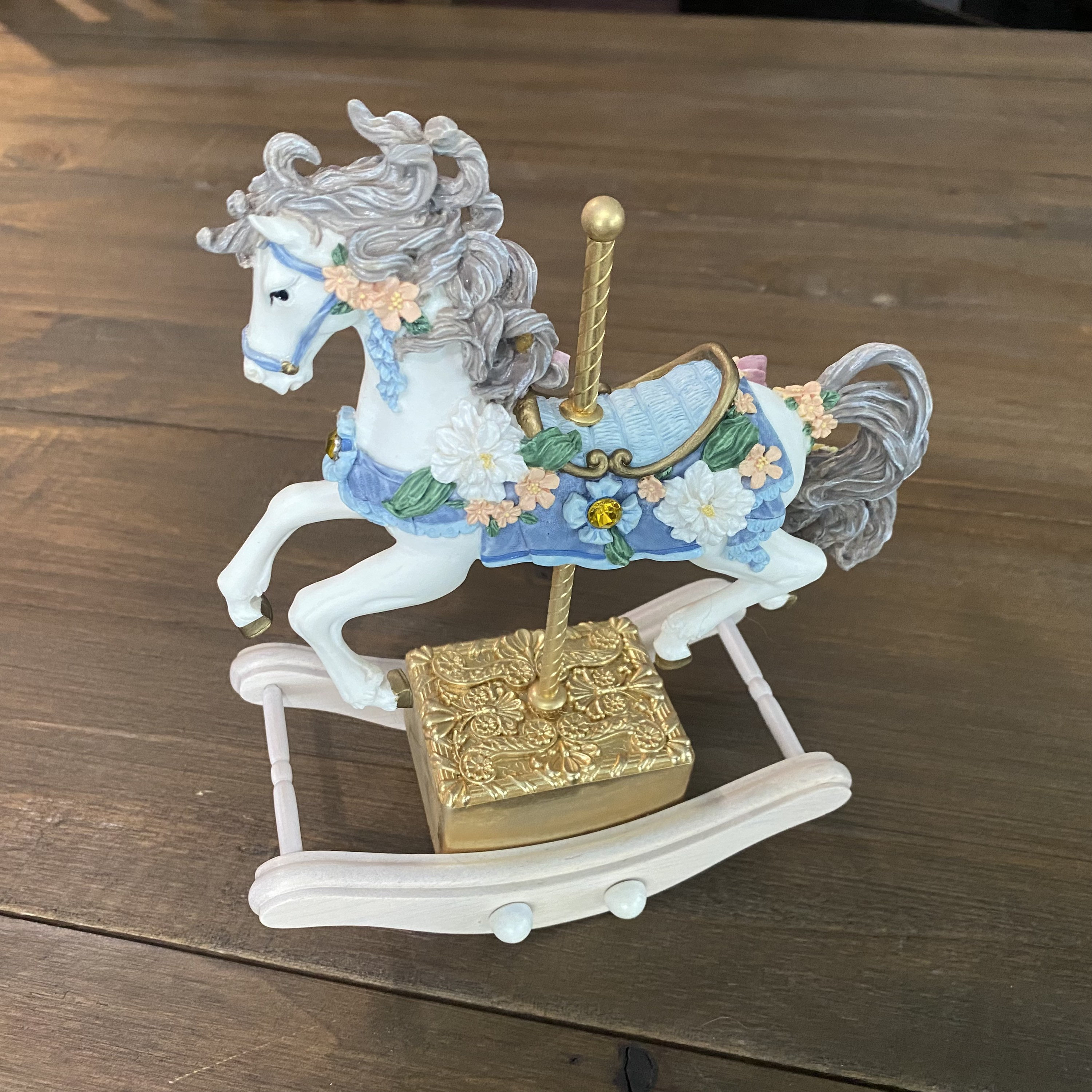 Horse Carousel Musical Rocking Horse With Lara's Theme Music by ...