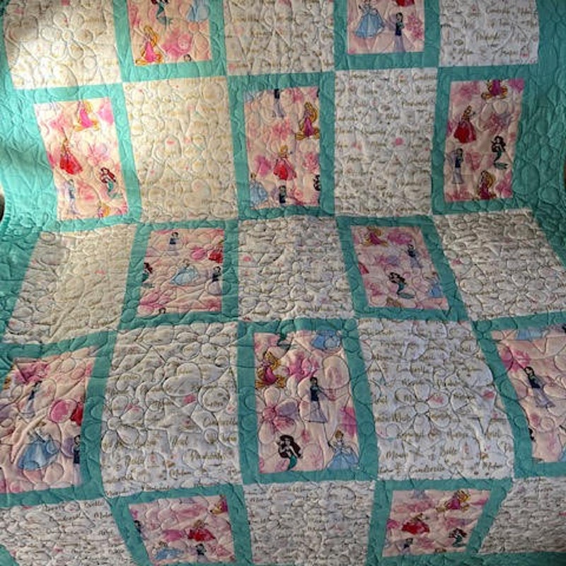 Princess Quilt - Etsy