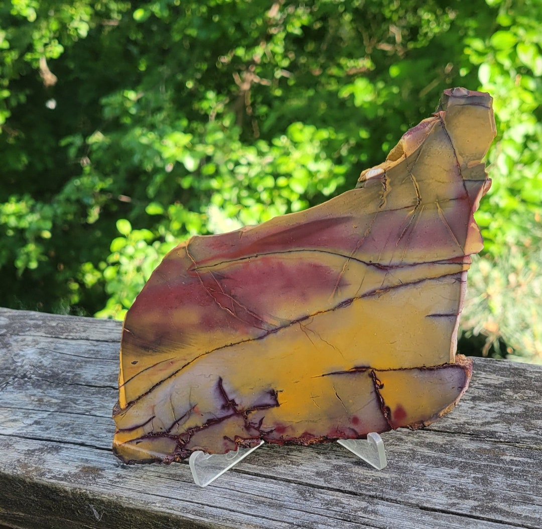 A Stunning Rough Slab of Mookaite Jasper - Etsy