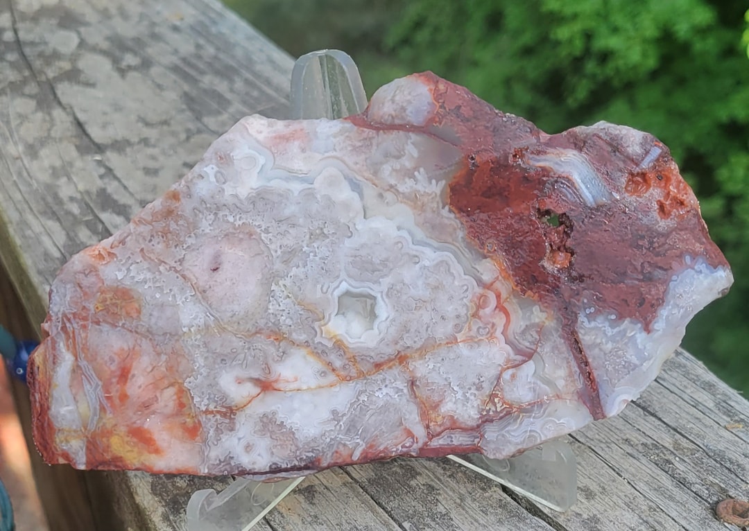 A Dazzling Rough Slab of Crazy Lace Agate - Etsy