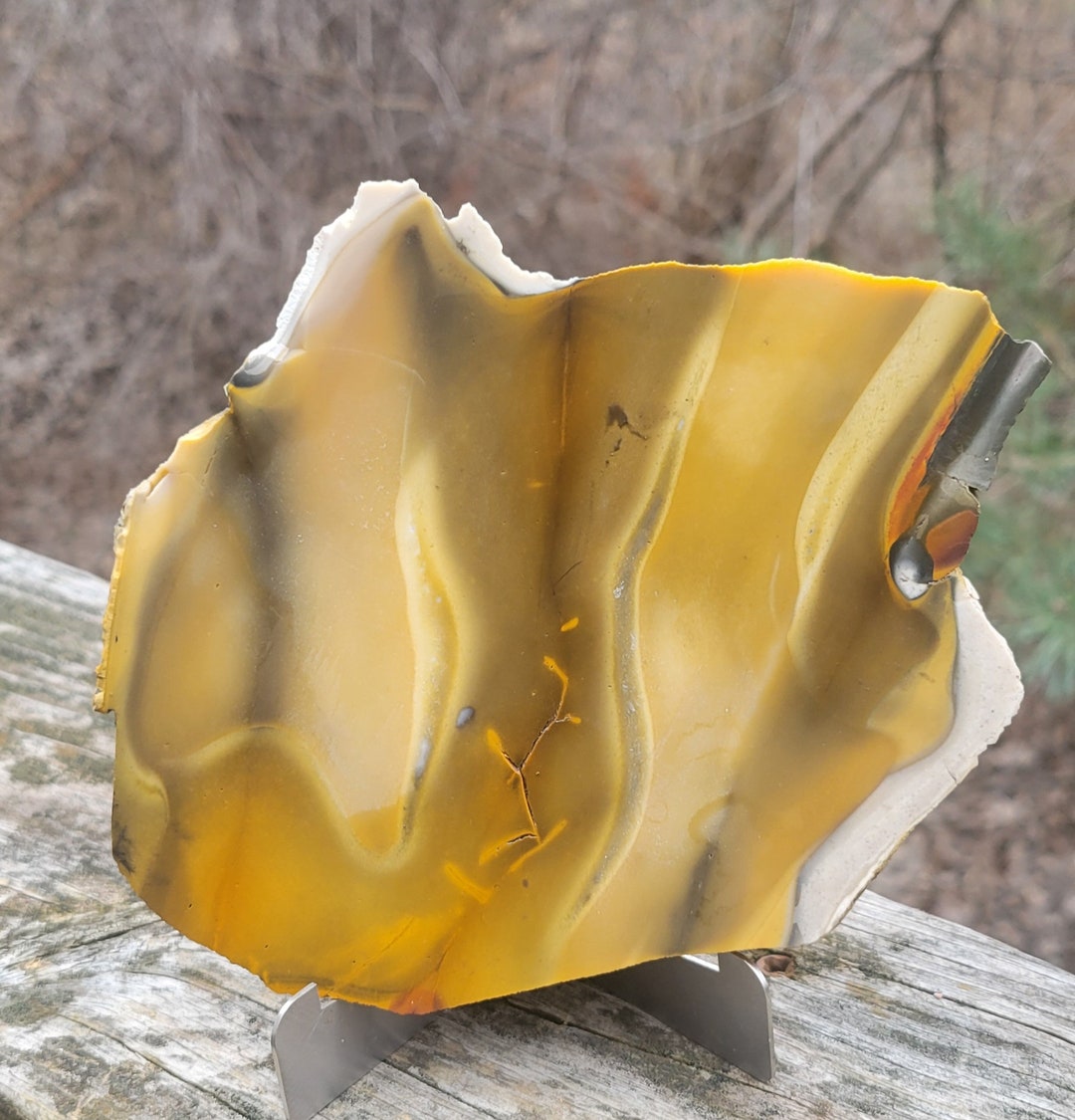 A Colorful and Unique Rough Slab of Mookaite Jasper - Etsy