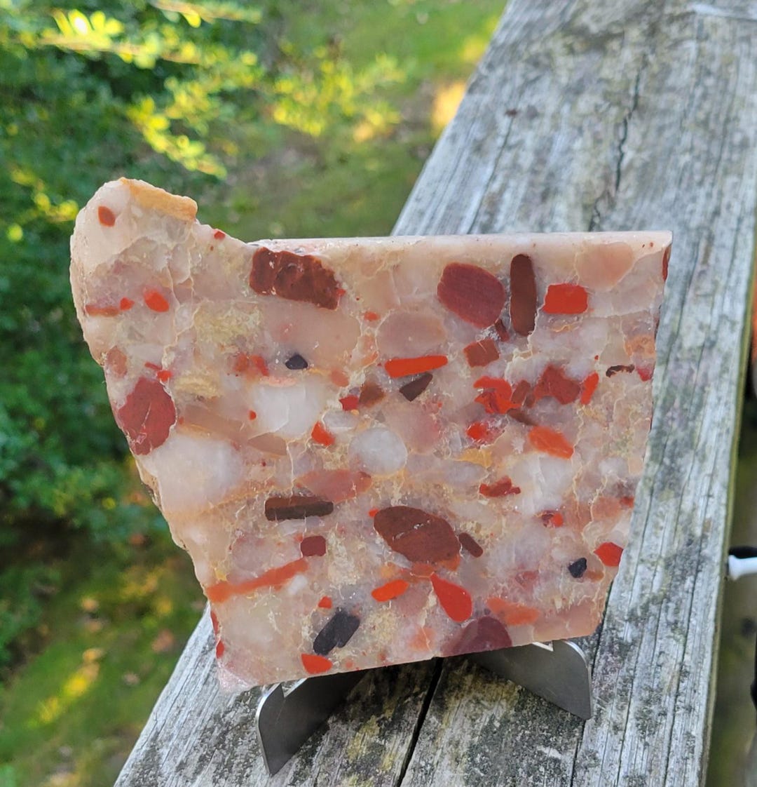 A Loaded Rough Slab of Michigan Puddingstone - Etsy
