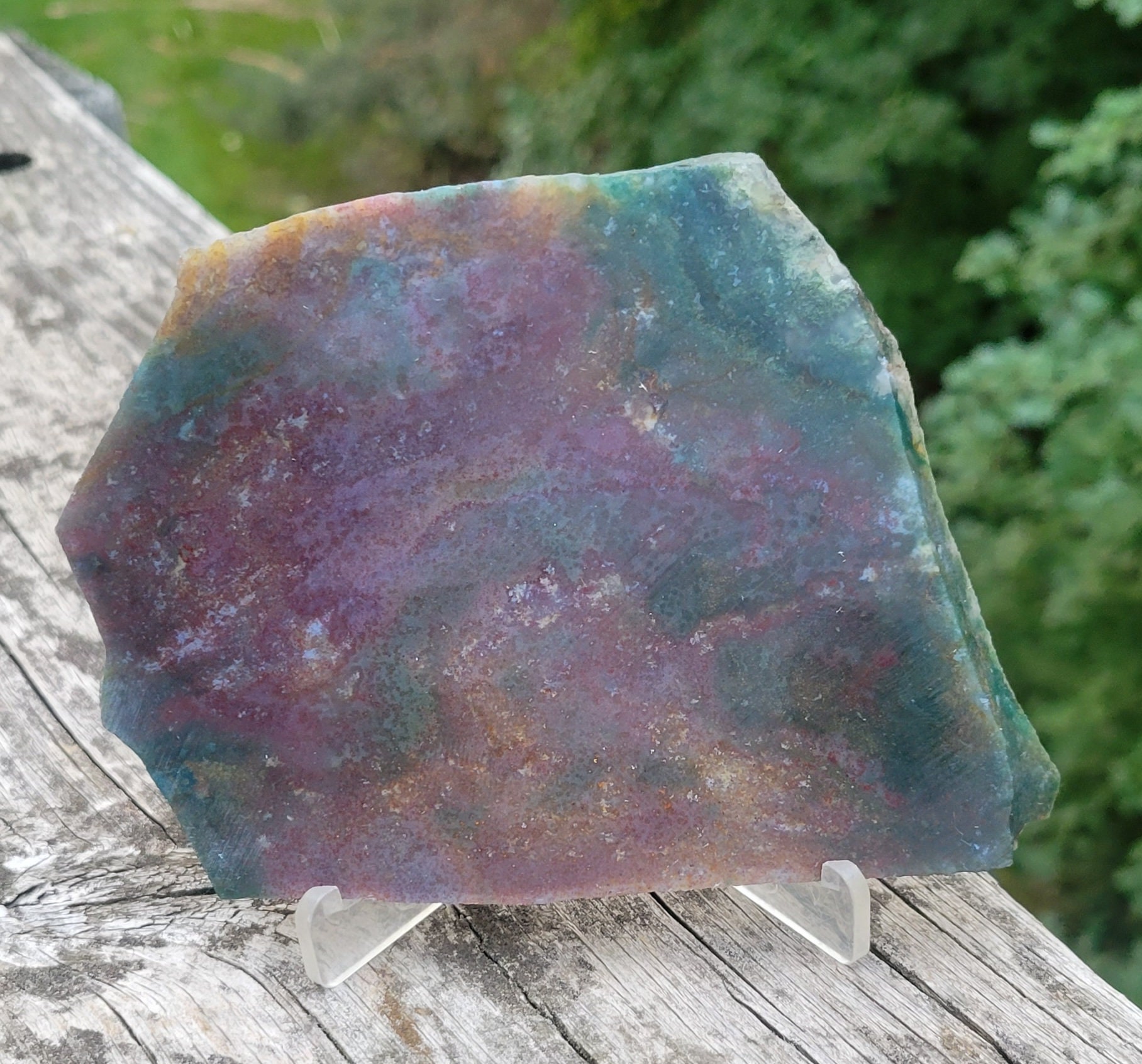 A Dazzling Rough Slab of Fancy Jasper - Etsy