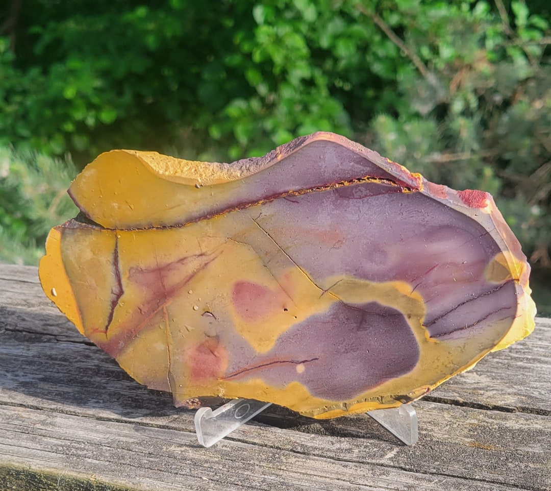 A Colorful Rough Slab of Mookaite Jasper - Etsy