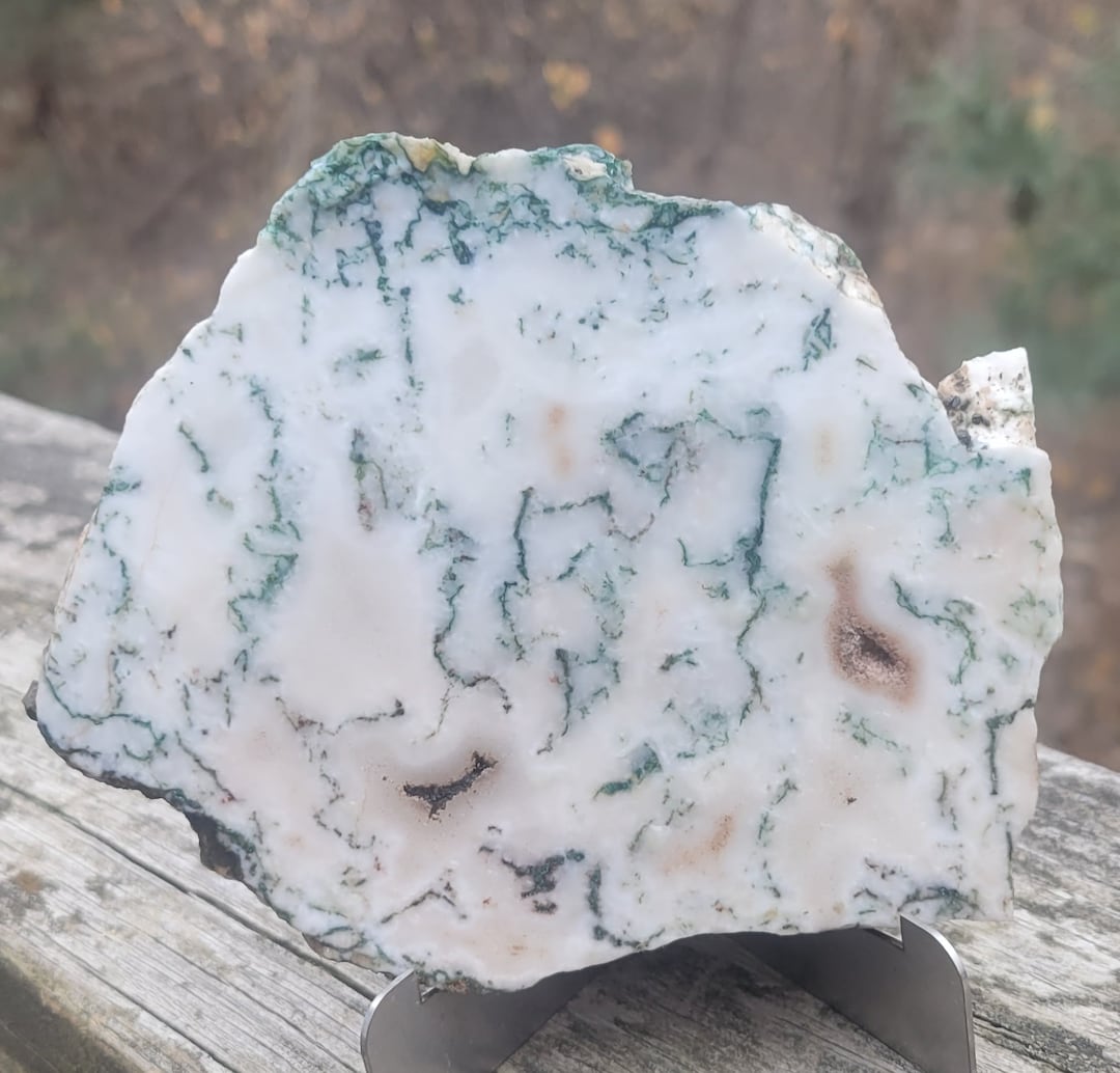 An Outstanding Rough Slab of Indian Tree Agate - Etsy