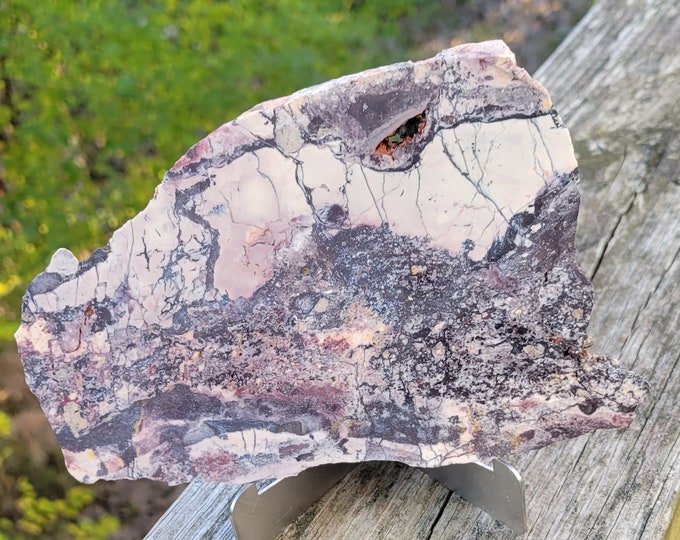 A Dazzling Rough Slab of Porcelain Jasper - Etsy