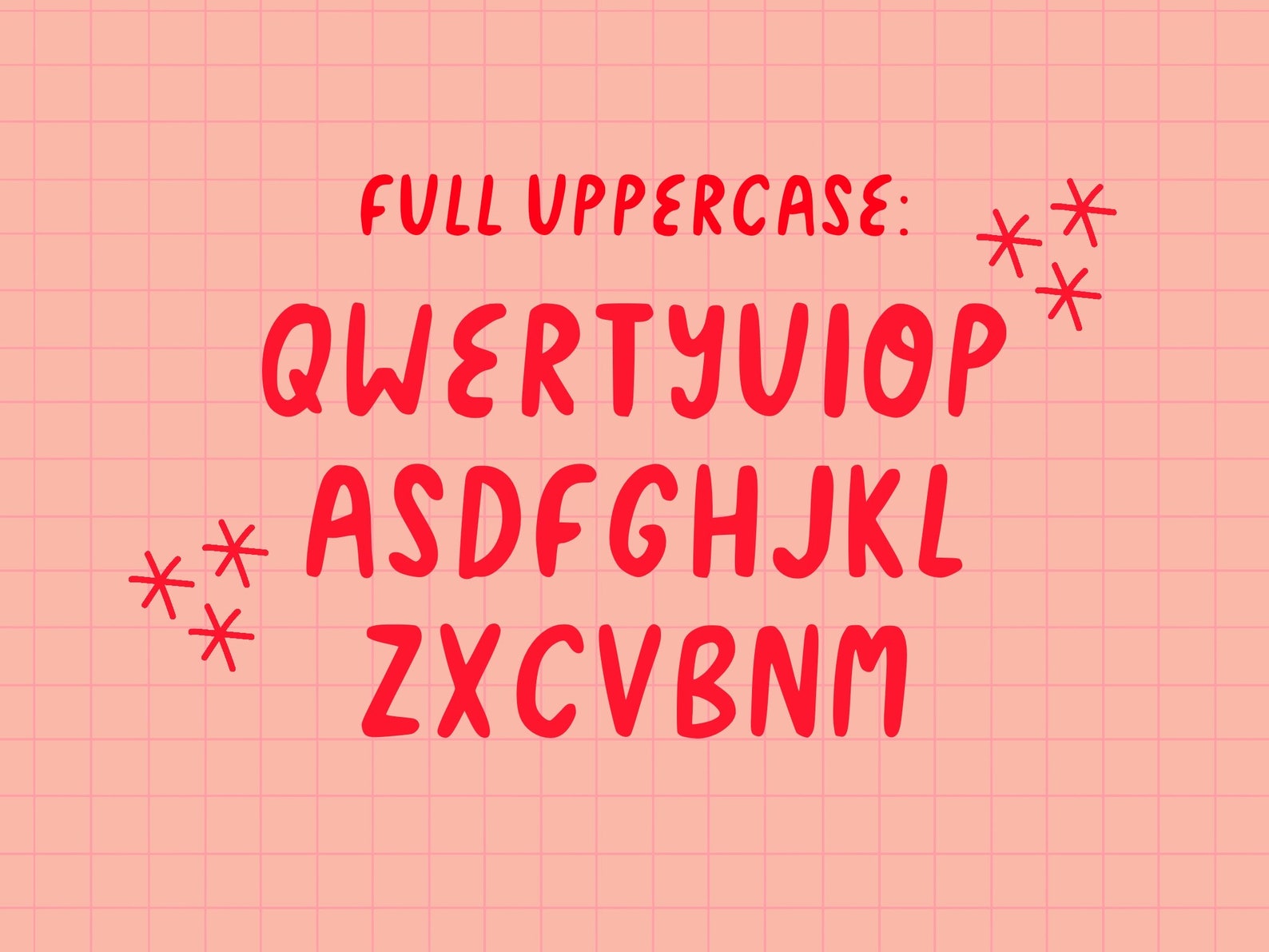 Hand Written Font For Commercial Use Hand Lettering Font Etsy