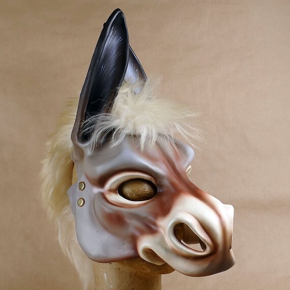 Donkey Mask Midsummer Night S Leather Midsummer Night's Dream Bottom
