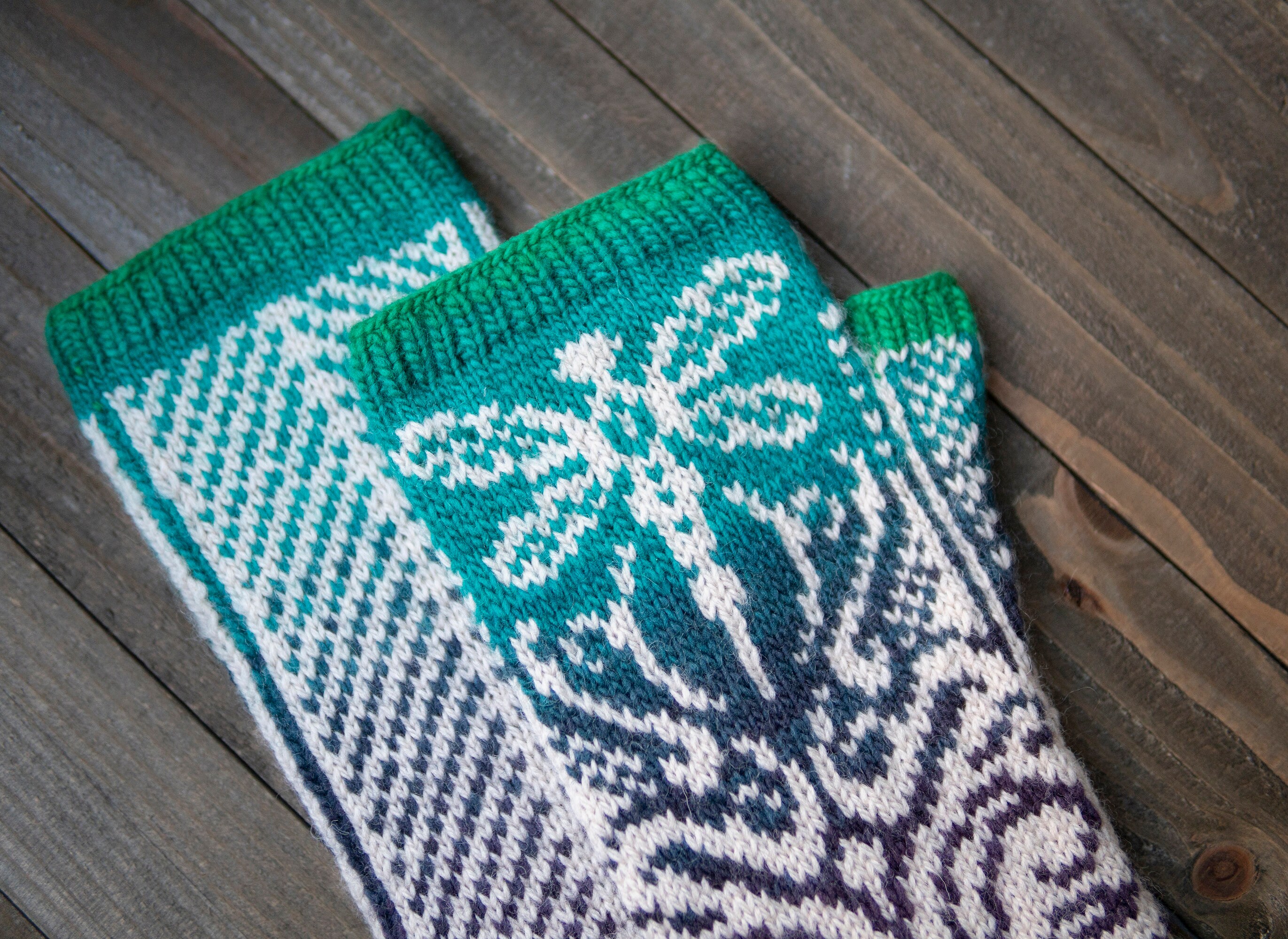 PDF Knitting Pattern - Aeshna Mitts - Etsy