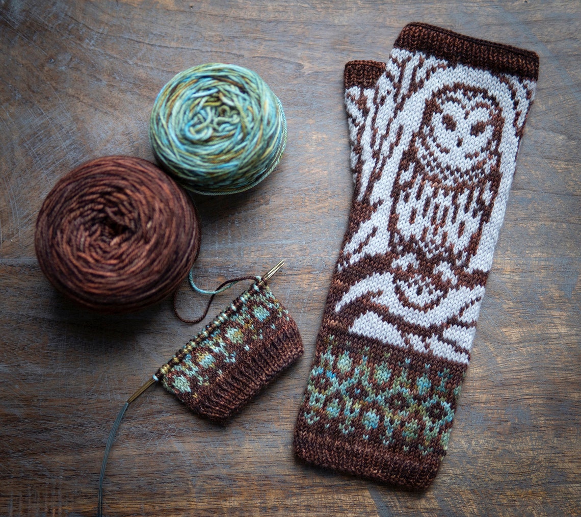 PDF Knitting Pattern - Varia Mitts - Etsy