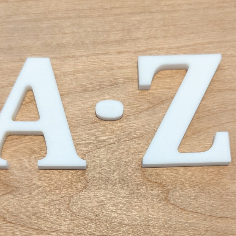 Acrylic Letters - Etsy