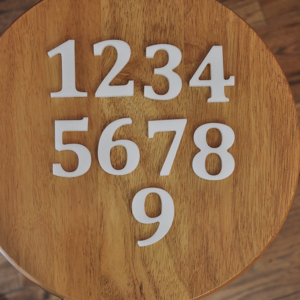 Tall Acrylic Table Numbers - Etsy