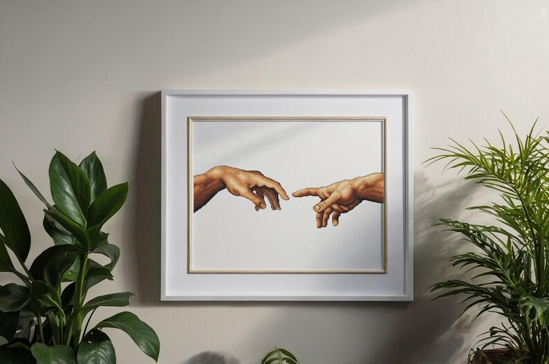 Cross-stitch Scheme "the Sistine Chapel" Embroidery Pattern PDF - Etsy