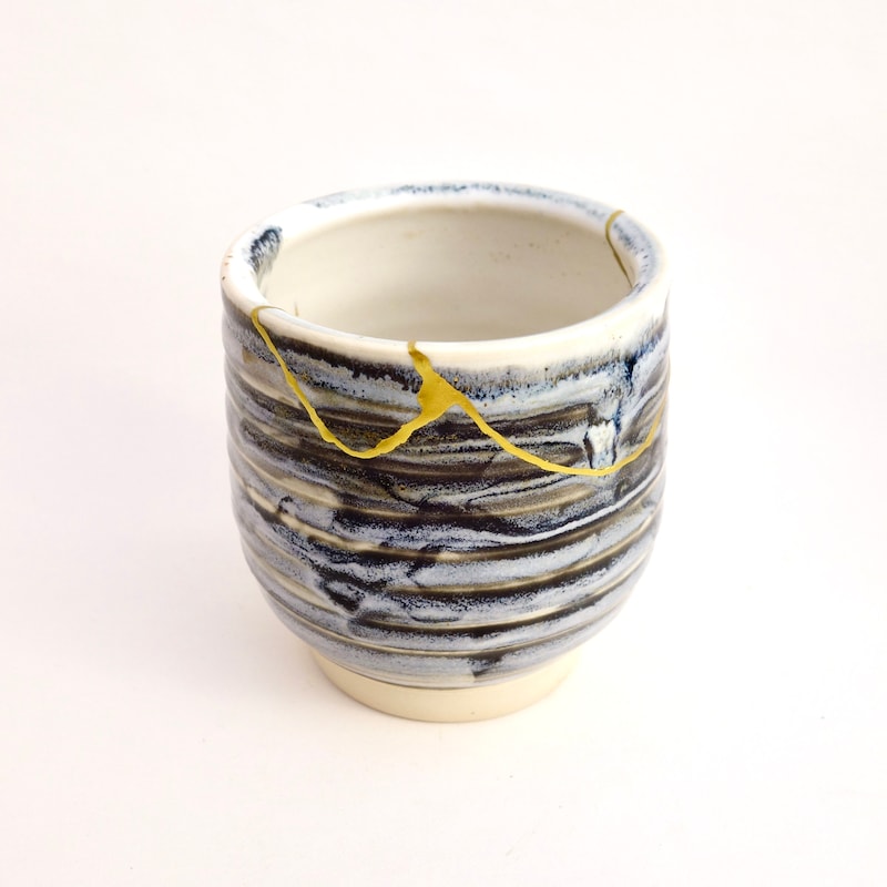 Kintsugi Cup - Etsy