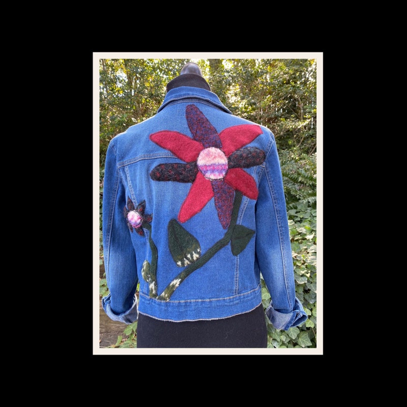 Hippie Jean Jacket - Etsy
