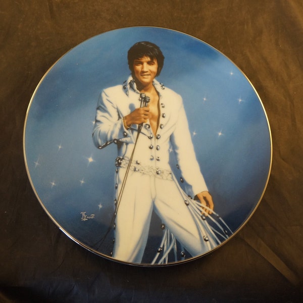Elvis in Performance Plate Plate - Etsy