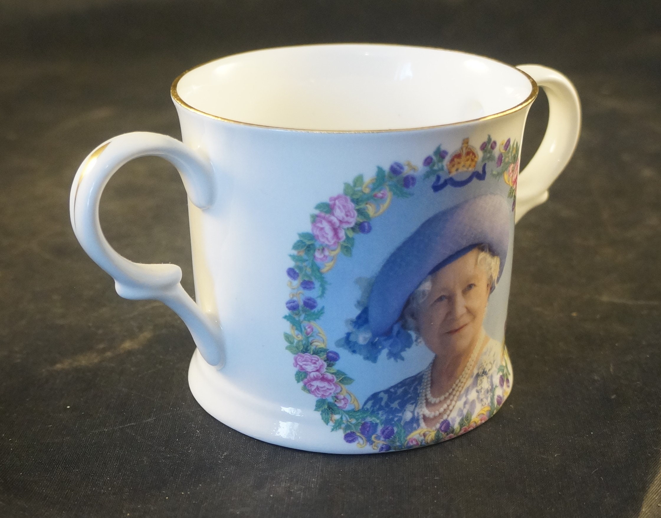 Fenton Fine Bone China Loving Cup to Commemorate the Queen - Etsy Australia