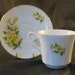 Springfield Fine Bone China Cup & Saucer Flower of the Month FEBRUARY ...