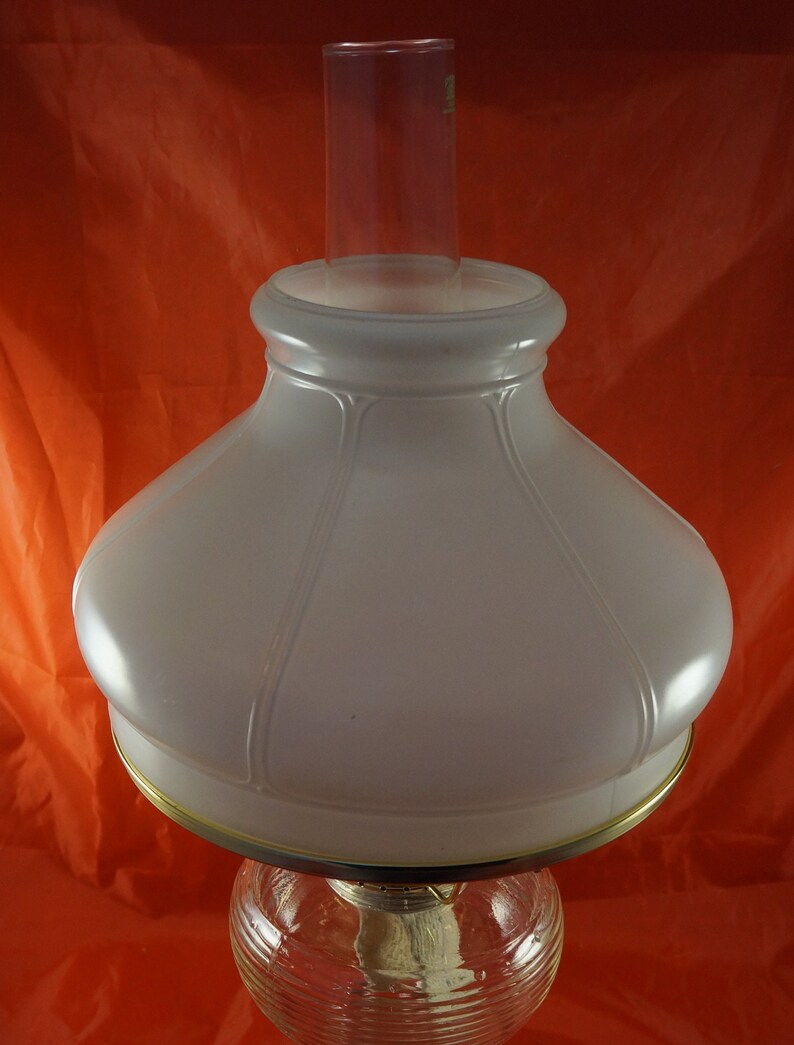 Aladdin Bee Hive Lamp With White 701A Shade and Post 1977 - Etsy