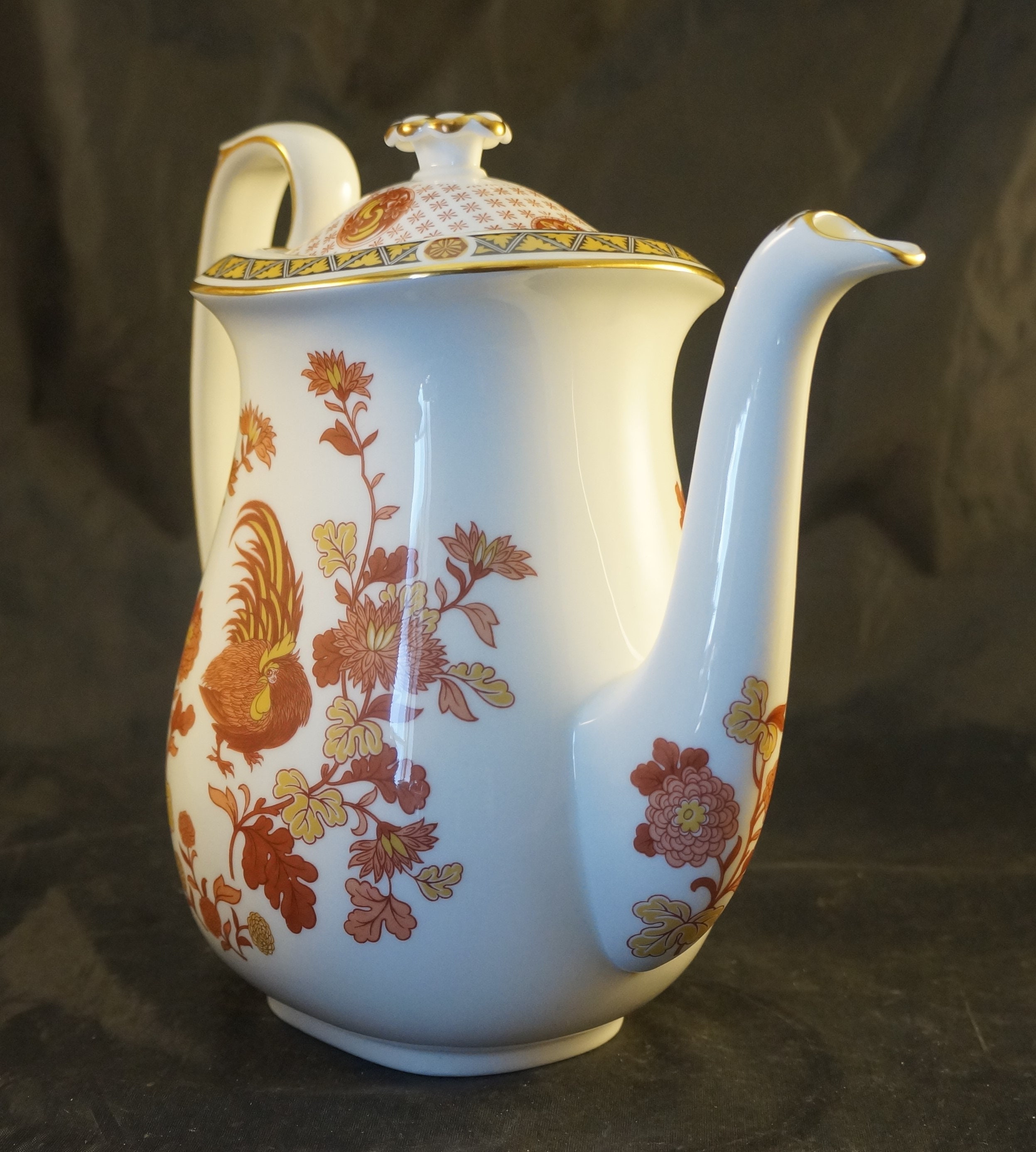 Wedgwood Fine Bone China Coffee Pot in the Golden Cockerel | Etsy