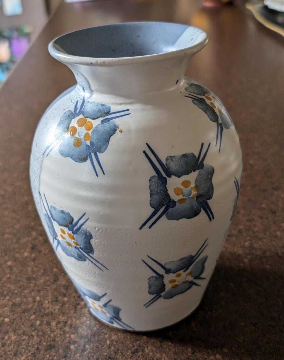 Suzanne May Pottery Vase Dublin Ireland - Etsy