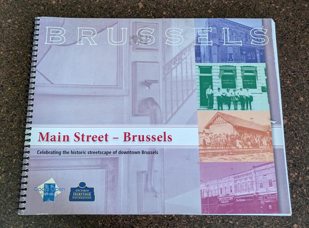 BOOK - Main Street Brussels Ontario - Etsy