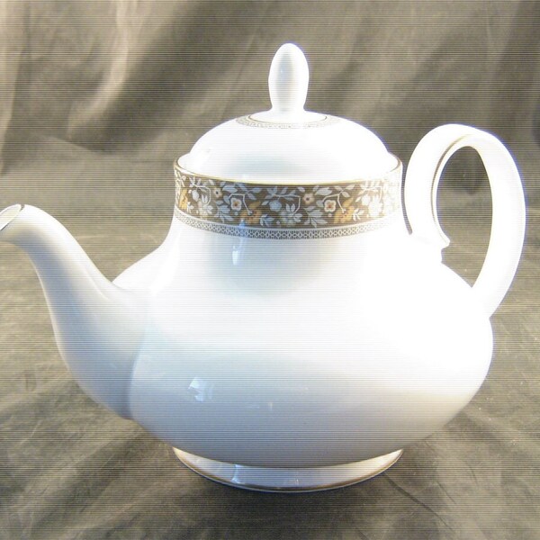 Bone China Teapot - Etsy