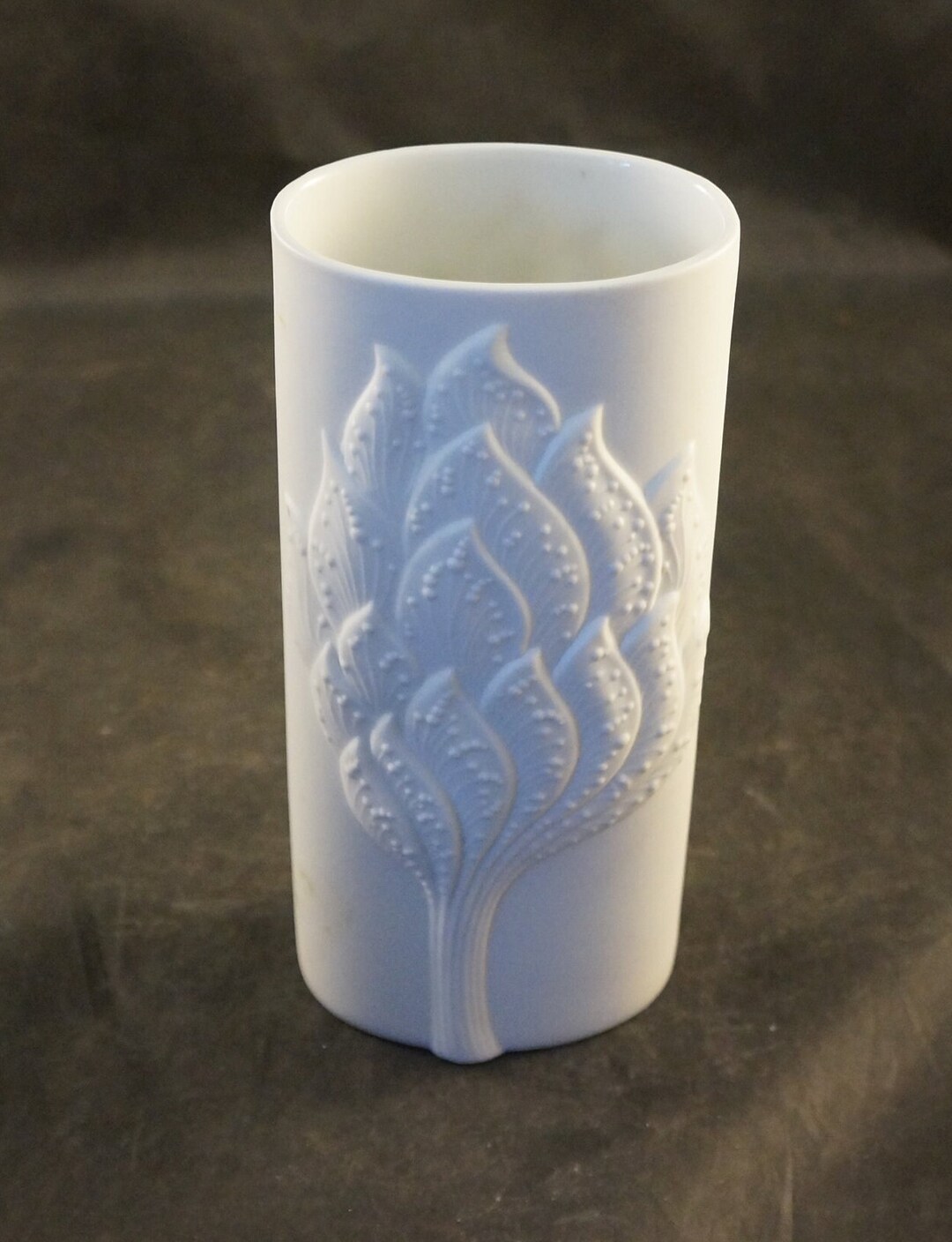 Kaiser White Vase Made in Germany - Etsy