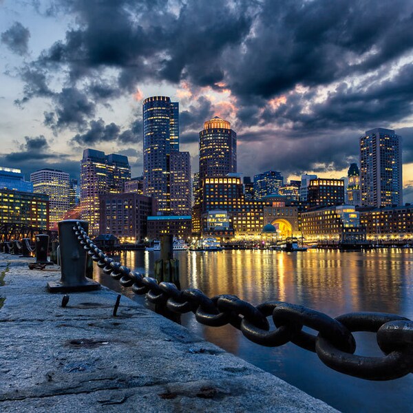 Boston Harbor - Etsy