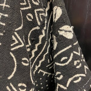 Mudcloth Vintage Shrug, Mudcloth and Leather Shrug, Bogolan Shrug - Etsy