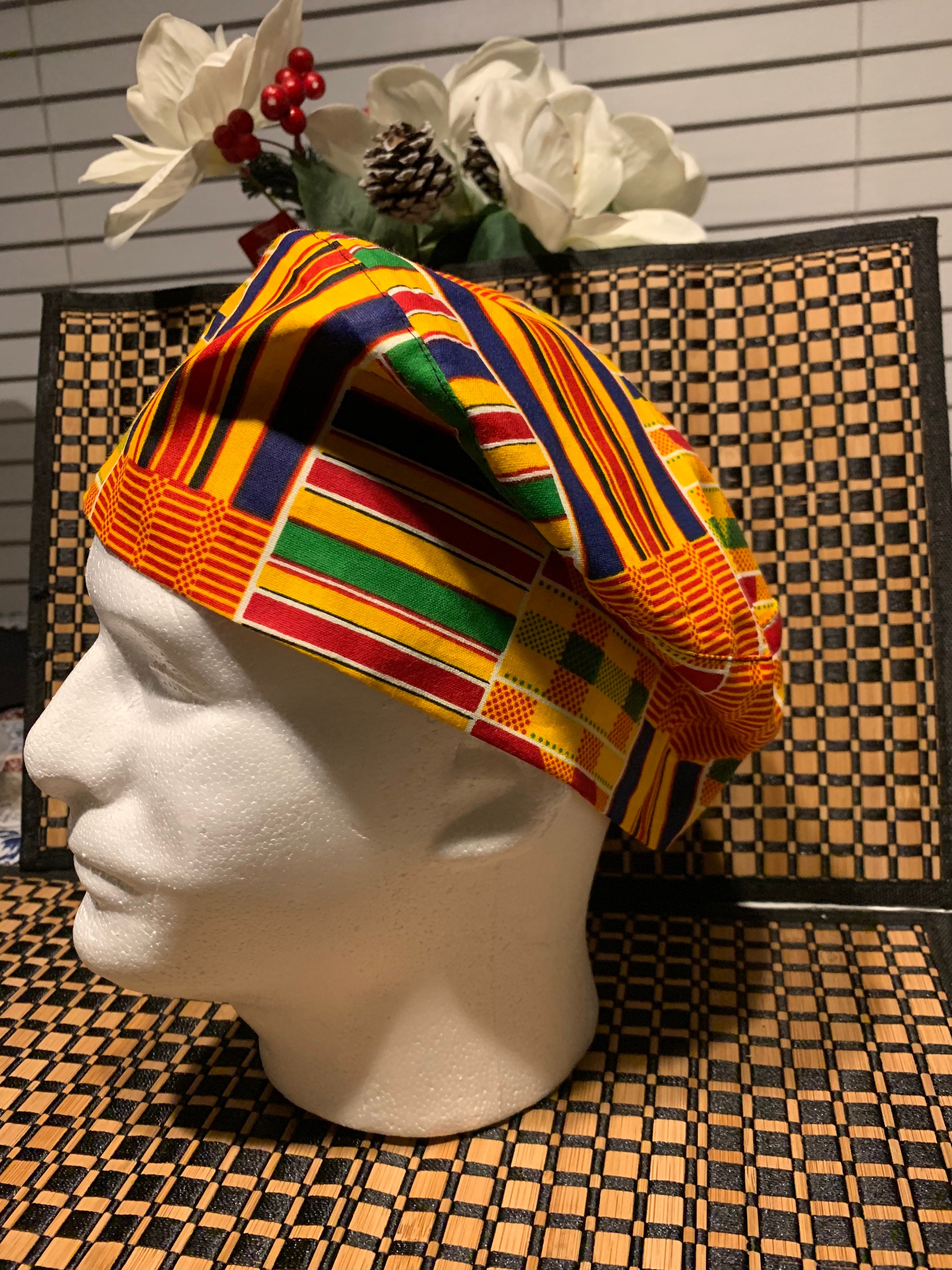Kente Kufi Style Hat