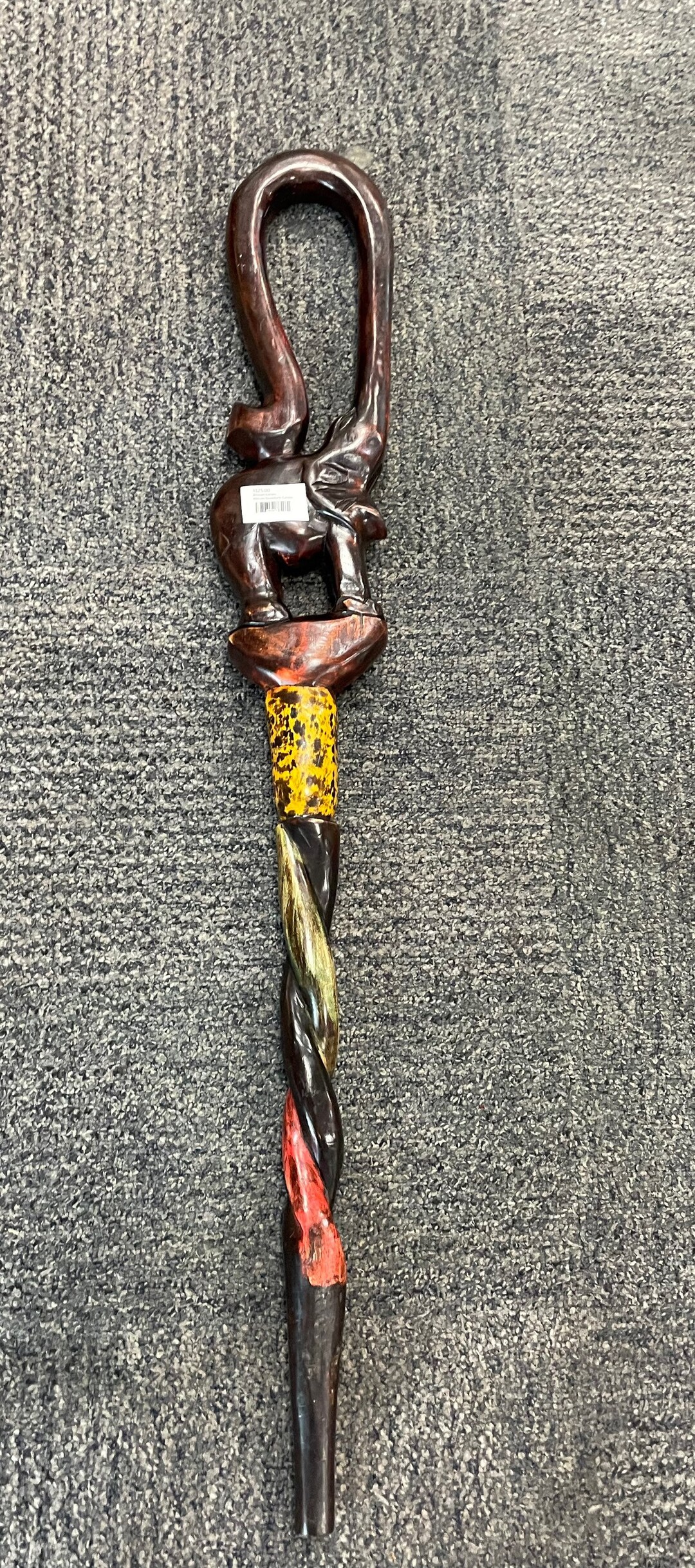 Hand Carved African Cane, Artful Cane , African Cane , Collectible ...