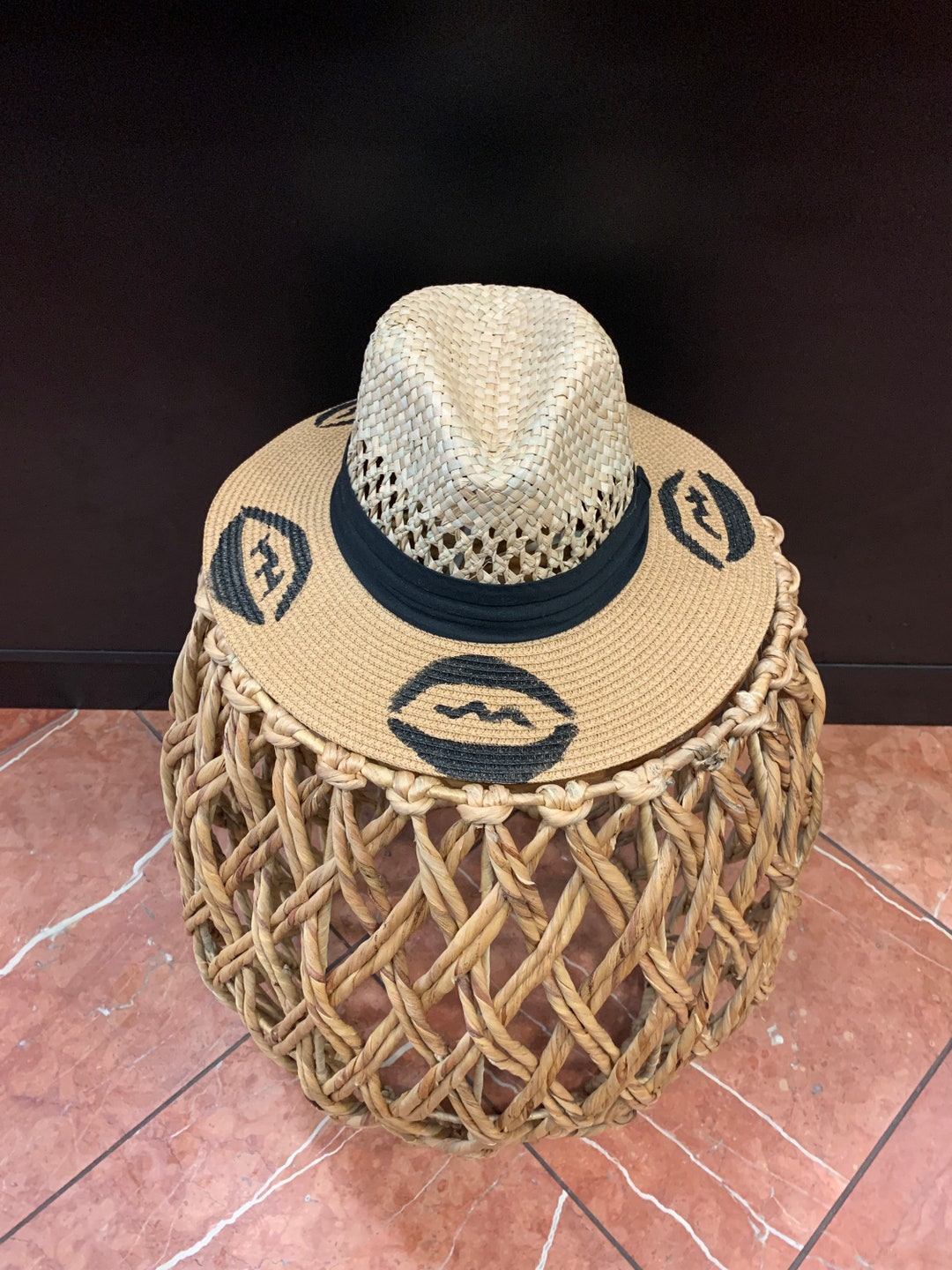 African Hat, Zulu Hat, Ethnic Hat, African Crown, African Straw Hat ...